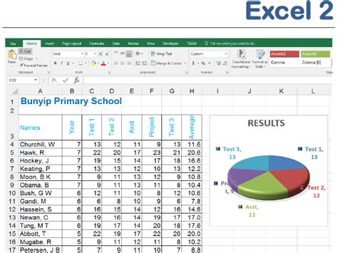 Excel 2 Teaching Resources