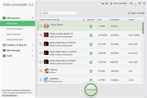 Uninstall Programs Windows 10 Kseaviation