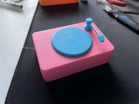 Raspberry Pi Record Player By Jsinkers Download Free Stl Model