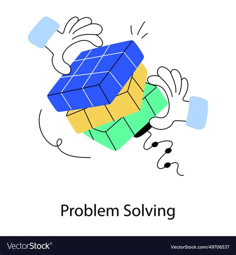 Problem Solving Royalty Free Vector Image Vectorstock