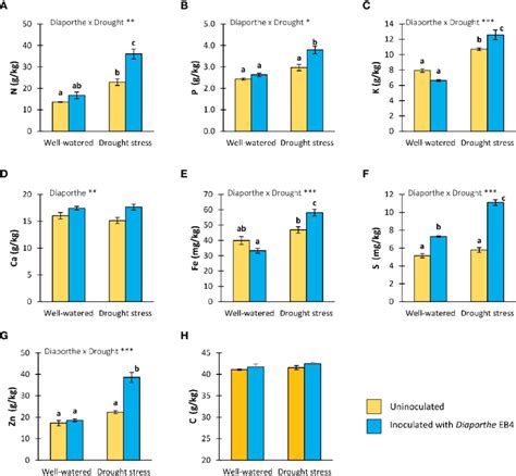 A Total Nitrogen B Phosphorus C Potassium D Calcium E