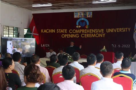 Leong Wai Kit On Twitter Kia General Attends Opening Ceremony Of Kachin State Comprehensive