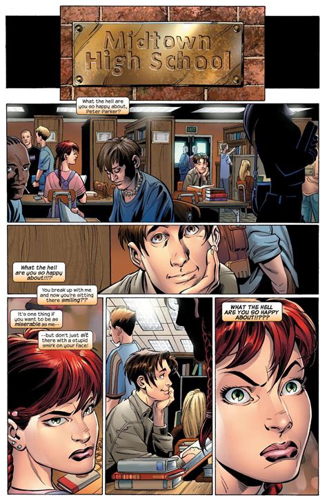 What The Hell Are You So Happy About Peter Parkerultimate Spider Man