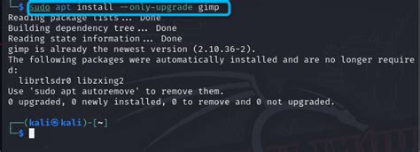 how to update kali linux linuxways