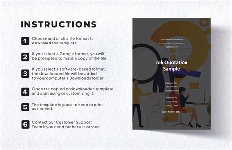 Job Quotation Sample Template In Word Google Docs Pages Download Template Net