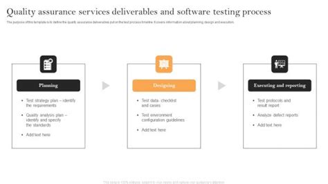 Testing Deliverables Powerpoint Templates Slides And Graphics