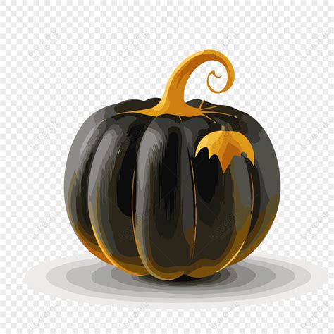 검은 호박 벡터만화클립 아트상표 Png 일러스트 무료 다운로드 Lovepik
