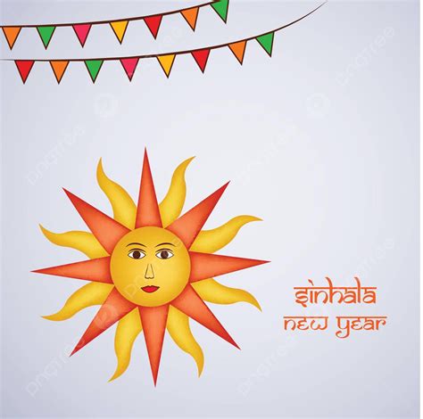 Sri Lanka New Year Background Lankan Erythrina Kana Vector Lankan