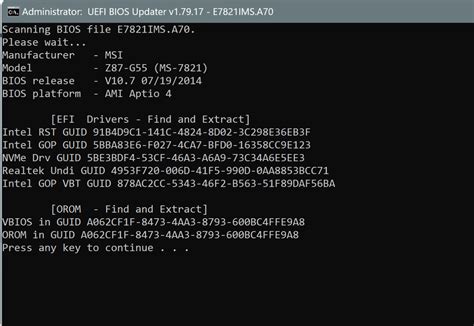 OFFER MSI Z87 G55 MS 7821 BIOS VA 7 Offers Already Modded Special BIOSes Win Raid Forum