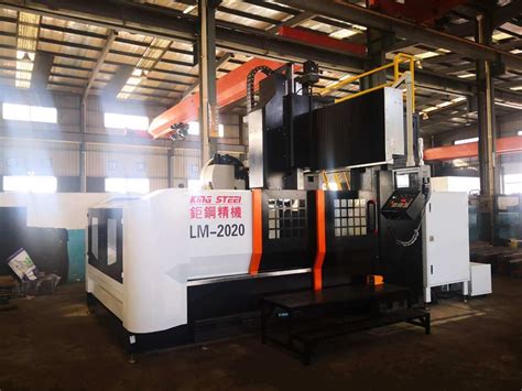Taiwan Jugang High Rigid Cnc Double Column Machining Center X Y Z Travel 2100x1650x700mm