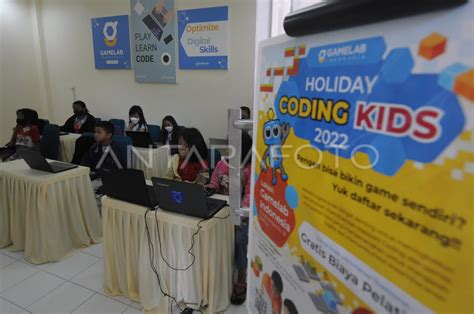 Mengisi Liburan Sekolah Belajar Coding Antara Foto