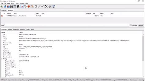 Intercepting Android Traffic Using Charles Proxy On Windows Youtube