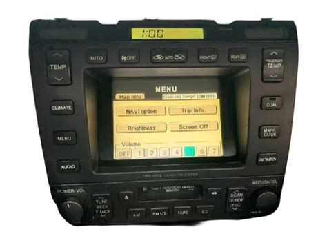 1998 2000 Lexus Ls400 Navigation Temp Clock Backlight Repair