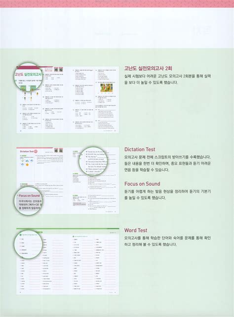 알라딘 미리보기 능률 중학영어 듣기 모의고사 22회 Level 2