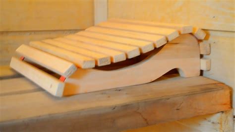 МЯГКИЙ ПОДГОЛОВНИК В БАНЮ своими руками Youtube