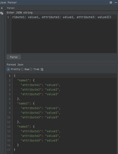 Python Is There A Way To View A Json File On Multiple Lines In Pycharm Stack Overflow
