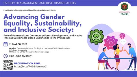 Advancing Gender Equality Sustainability And Inclusive Society Upou Networks