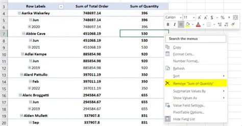 Key Features Of Pivot Table In Excel Excelgraduate
