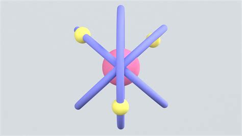 Atomic Structure 3d Icon 3d Model Cgtrader