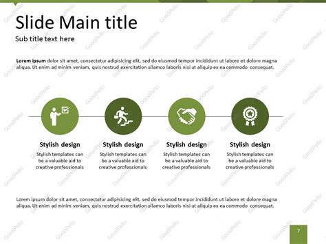Triangle Powerpoint Template Goodpello