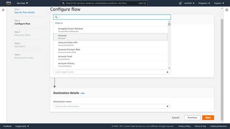 How To Create A Data Flow To Share Data Between Aws And Salesforce Using Amazon Appflow The