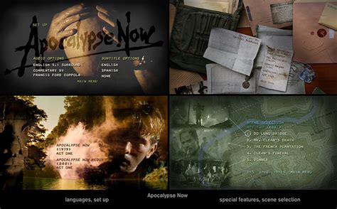 Film Dvd Menus And Titles Behance