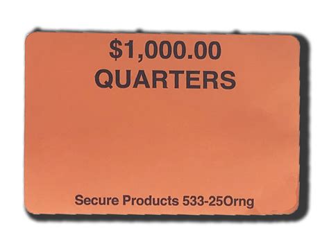 Coin Shipping Labels Use With Poly Coin Bag
