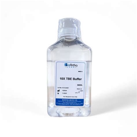 10 X Tris Boric Acid Edta Tbe Buffer 500ml At ₹ 3000 Piece In Bengaluru Id 2855589652848
