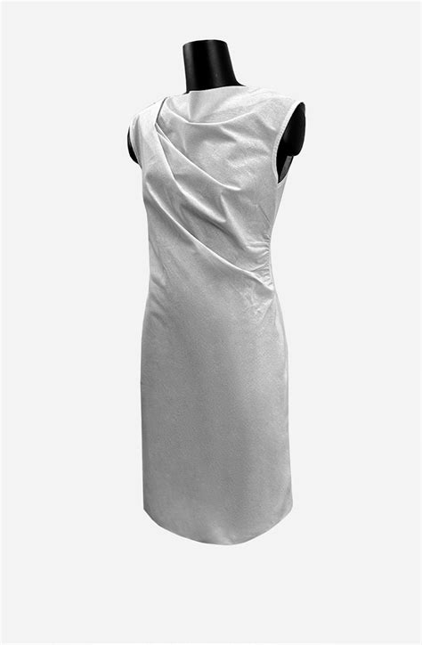 드레이프 미디 드레스 패턴코드 Patterncode