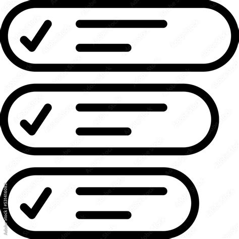 Prioritize Tasks Icon Stock Vector Adobe Stock