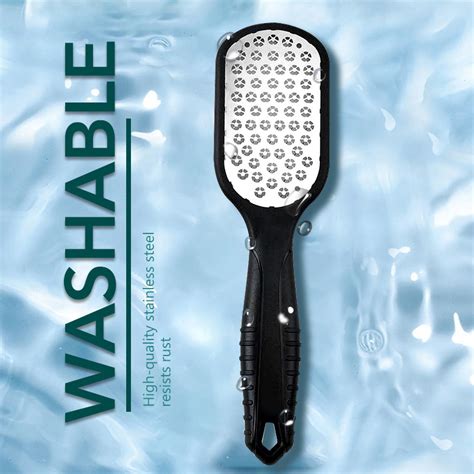 Badu Bg 1 бр Професионален инструмент за премахване на мазоли от неръждаема стомана Скрепер за