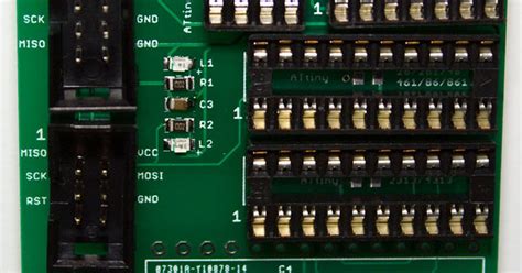 Attiny Programmer Adapter Pcb V1 4 From Insidegadgets On Tindie