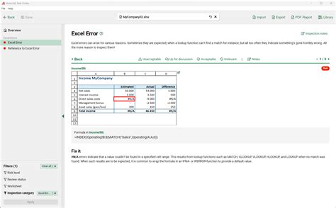 Check And Resolve Excel Error Messages Perfectxl