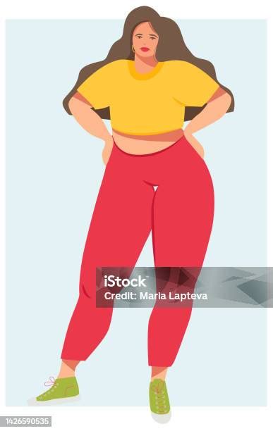 신체 양성과 신체 활동의 주제에 대한 그림 초과 중량 충만 과체중에 대한 스톡 벡터 아트 및 기타 이미지 과체중 슬픔 여자 Istock