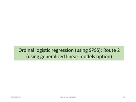 Ordinal Logistic Regression Pdf Technology And Computing