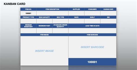 Free Kanban Card Templates Smartsheet