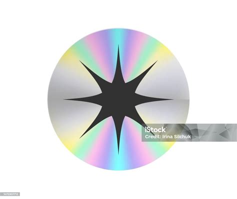 트렌디한 레트로 Y2k 스타일의 홀로그램 스티커 질감 호일 효과가 있는 벡터 그래픽 0명에 대한 스톡 벡터 아트 및 기타 이미지