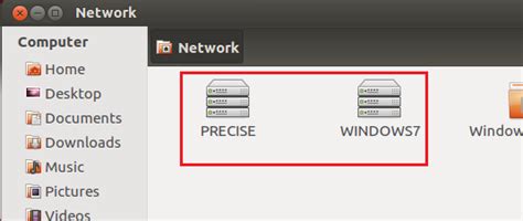 Filesharing In Windows 7 And Ubuntu 1204 Precise Pangolin Liberian