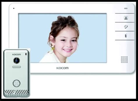 Kocom Video Intercom Two Way Communication For Your Home