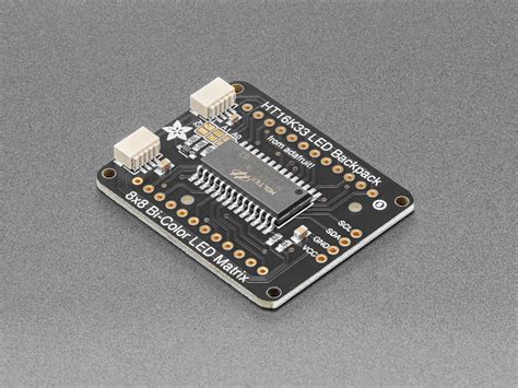 Adafruit Bicolor Led Square Pixel Matrix With I2c Backpack [qwiic