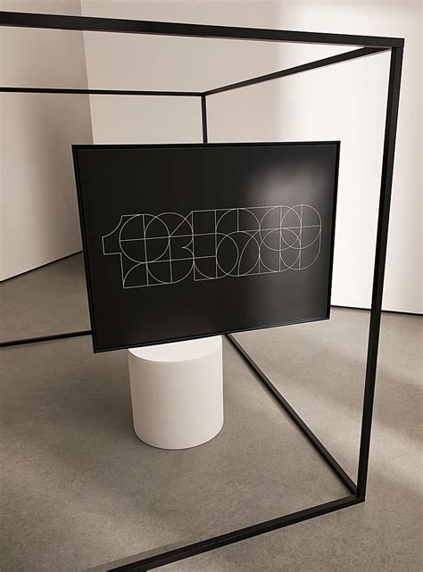 Relative Numbers Art Print In Collaboration With Artist George Bokhua