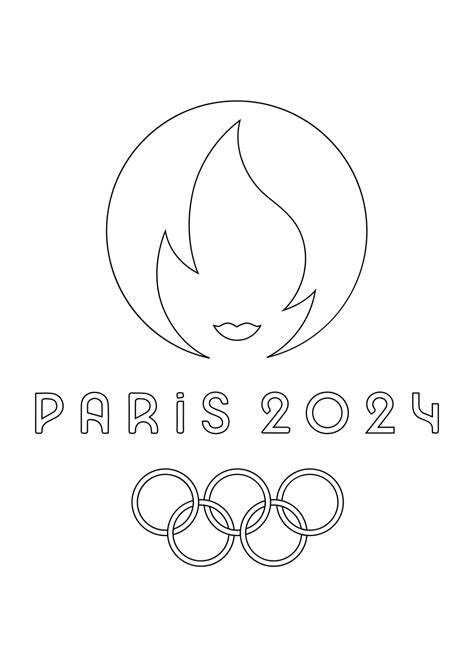 Free Olympics Logo Drawing Template To Edit Online