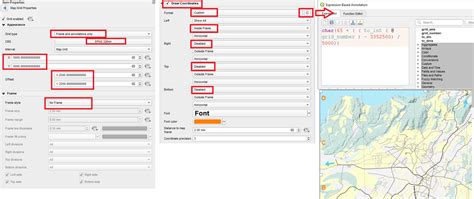 Creating Grid Annotations Reference Grid Using Qgis Geographic