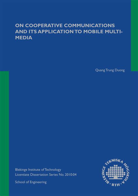 Pdf Unequal Error Protection For Wireless Multimedia Transmission In Decode And Forward Relay