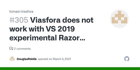Viasfora Does Not Work With VS 2019 Experimental Razor Editor Issue