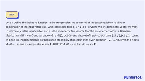 ⏩solvedprove That The Maximum Likelihood Solution For The Gradient