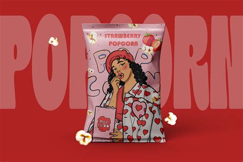 Packaging Project Package Design Pop Art Behance