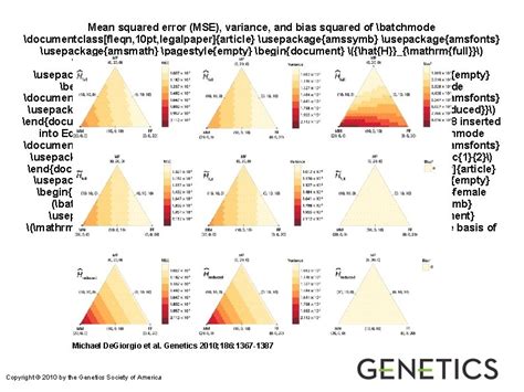 Mean Squared Error Mse Variance And Bias Squared