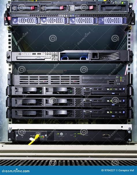 Server Configuration Stock Image Image Of Steel Electronics 9704227