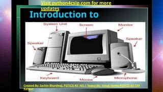 Introduction To Computer System Ppt Pptx
